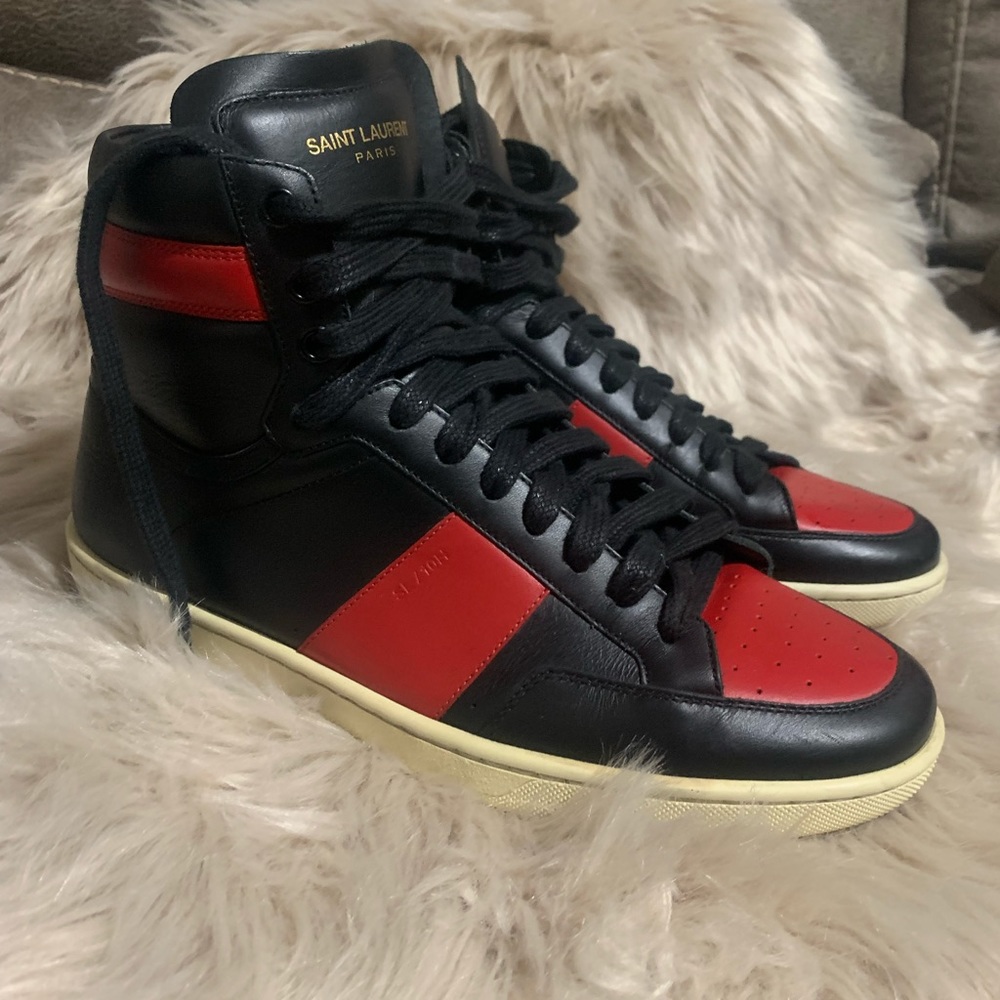 Ysl Yves Saint Laurent Sl 10h Court Classic High Top … - Gem